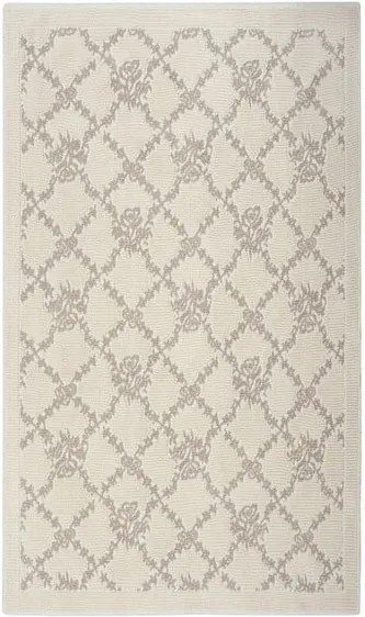 Krémový bavlněný koberec Floorist Mira, 120 x 180 cm
