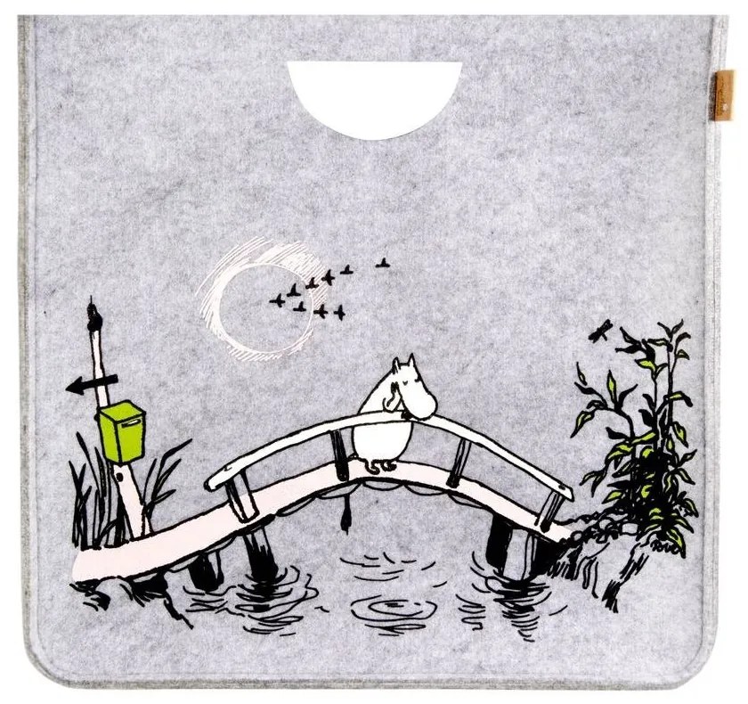 Úložný koš Moomin Missing you L 60L, Muurla Finsko