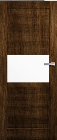 Interiérové dveře vasco doors TEO model 3 Průchozí rozměr: 70 x 197 cm, Orientace dveří: Levé dveře, Dekor: Ořech columbia