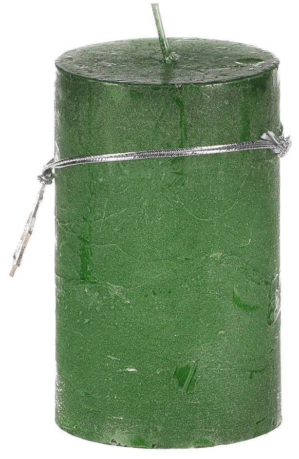 Autronic Svíčka vánoční, zelená barva. 245g vosku. SVW1290-ZELENA