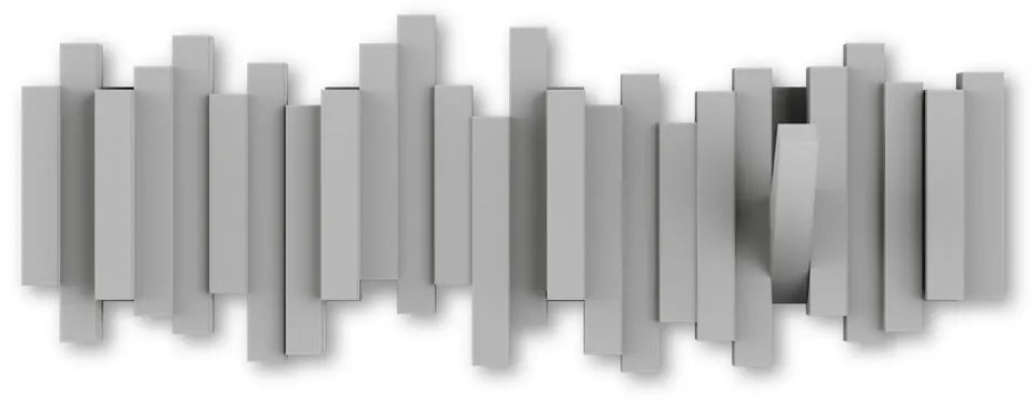 Šedý plastový nástěnný věšák Sticks – Umbra