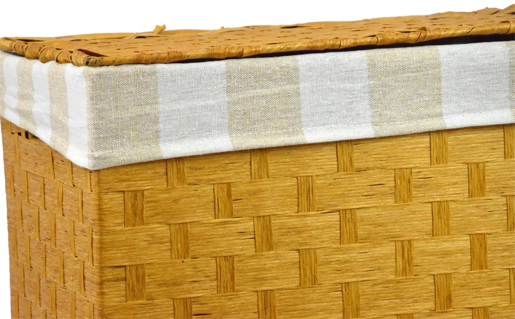 Vingo Koš na prádlo pískový Rozměry (cm): 40x30, v. 61