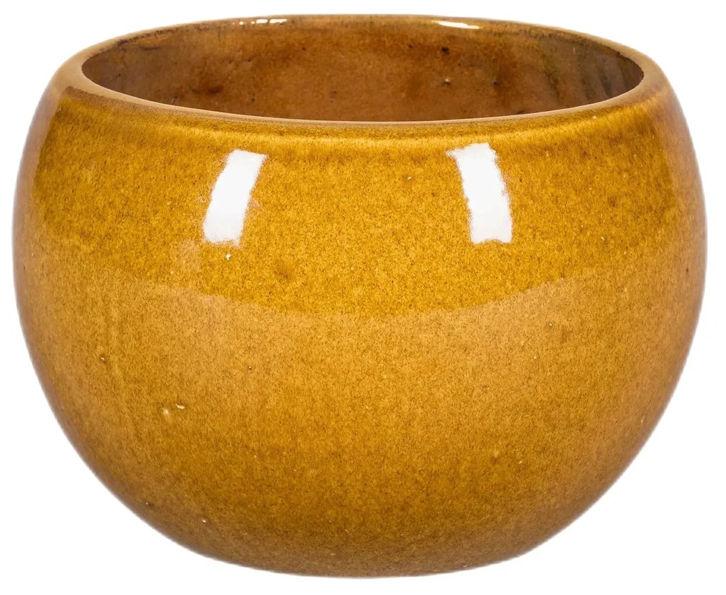 Shanghai Pot Ochre Ø 24 cm / V 16 cm