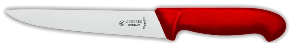 Giesser, Nůž kuchařský 18 cm, červený