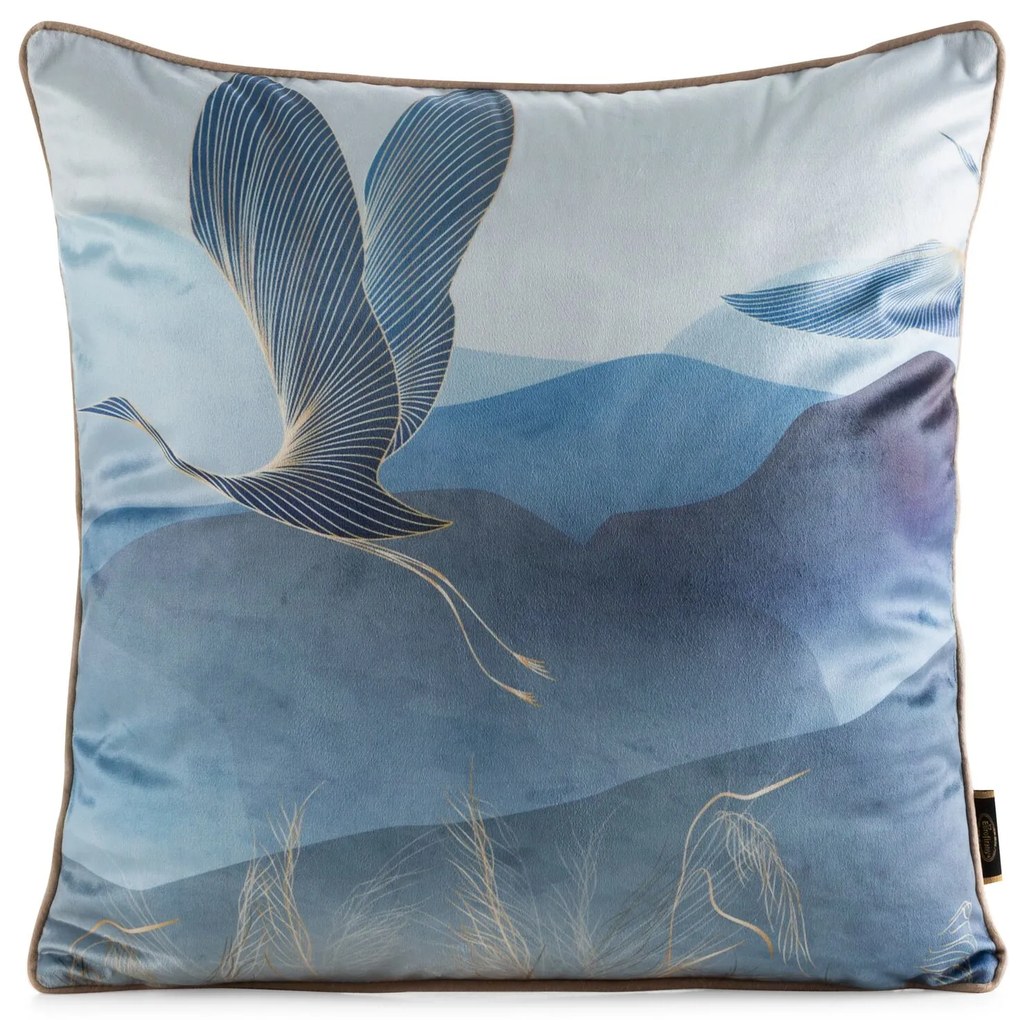 DEKORAČNÍ POVLAK NA POLŠTÁŘ VELVET167 45X45 CM VZOROVANÁ