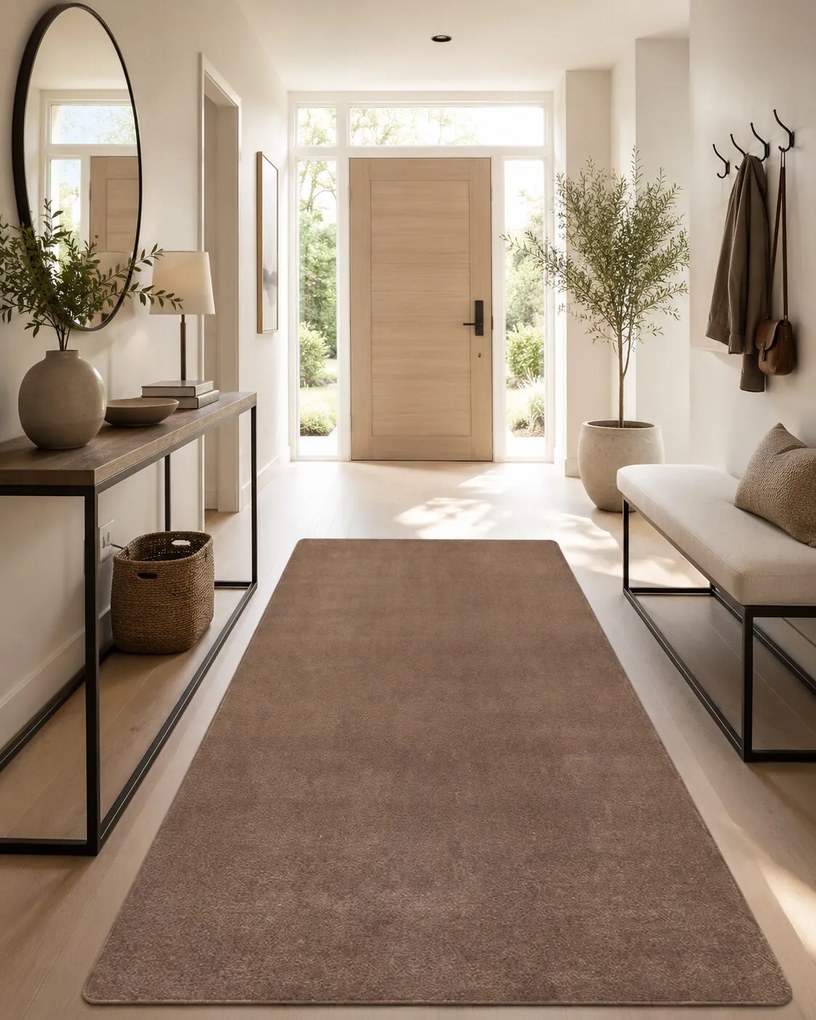 Hanse Home, Kusový koberec Fancy 103008 Braun - hnědý, 200x280, hnědá, dětský pokoj