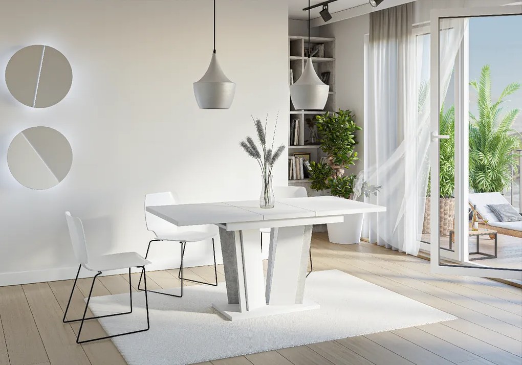 Prospero Rozkládací jídelní stůl DOHA 2 Barva: artisan/černá