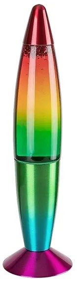 Rabalux 76008 - LED Lávová lampa GLITTER RAINBOW 2 LED/25W/230V