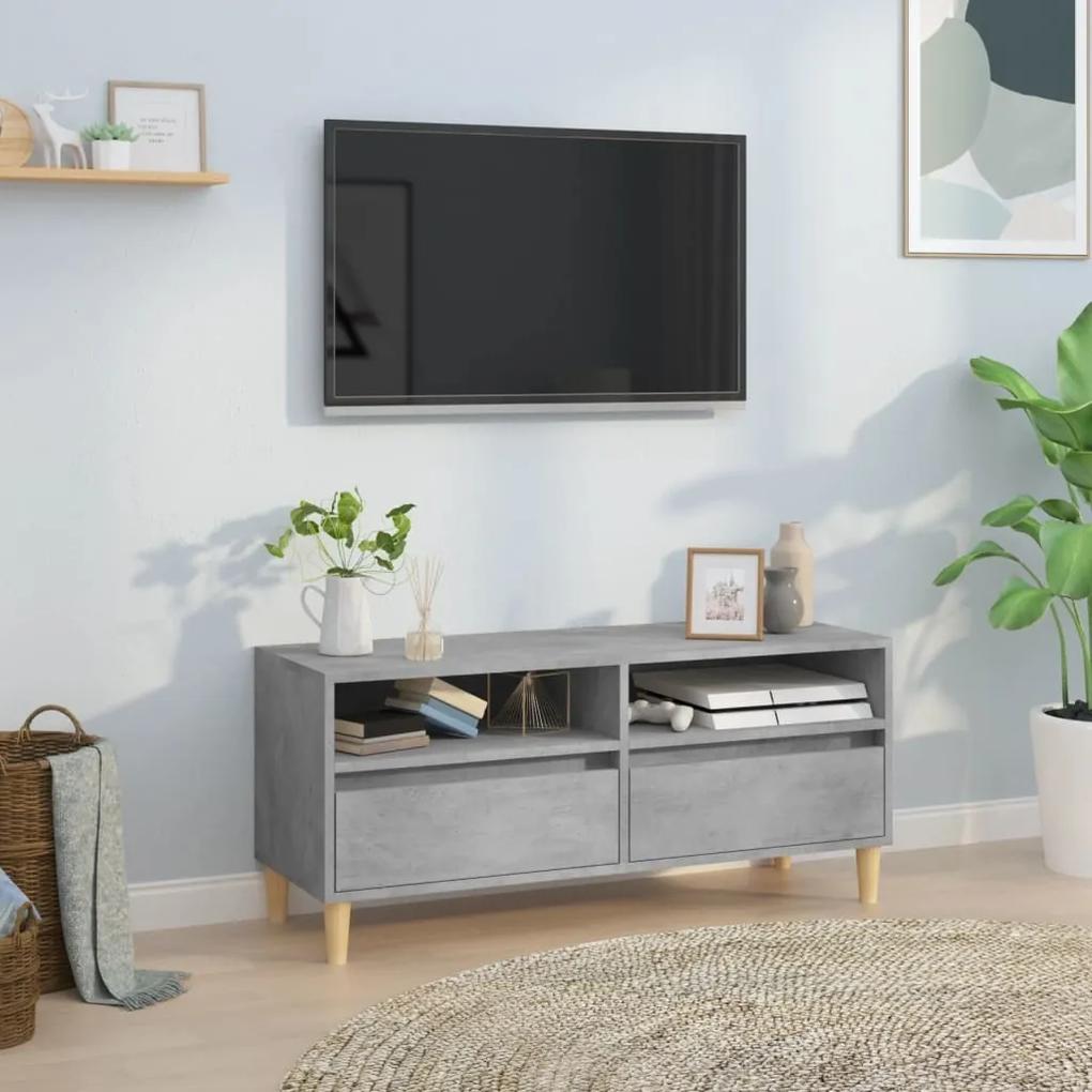 vidaXL TV skříňka 100 x 34,5 x 44,5 cm kompozitní dřevo [831899] Barva: Bílá