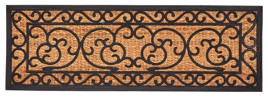 Rohožka z kokosového vlákna 40x120 cm Ornament – Esschert Design