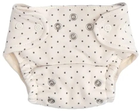 Mamatti Látková plenka EKO sada - kalhotky + 2 x plenka, vel. 5 - 14 kg, Dots Velikost: 5 - 14 kg