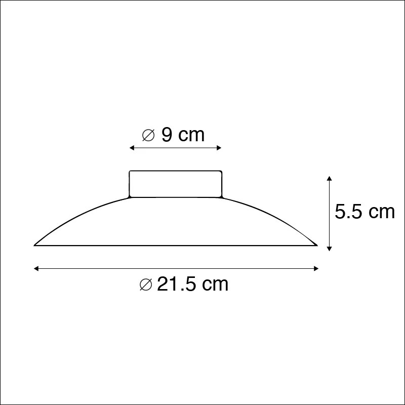 Stropní svítidlo v art deco stylu zlaté/mosazné vč. LED - Sun