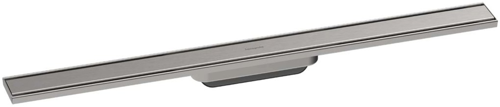 Hansgrohe RainDrain Original - Lineární sprchový žlab 80 cm, s roštem, kartáčovaná nerezová ocel 56198800
