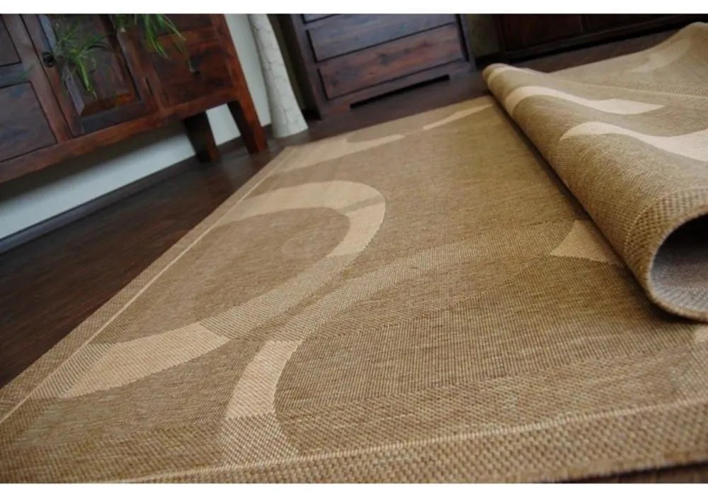 Kusový koberec Pogo hnědý 240x330cm