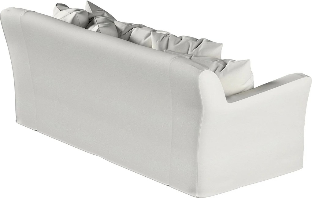 Potah na pohovku IKEA Tomelilla rozkládací barva šedá látka lesklé, pletený vzor, sametová
