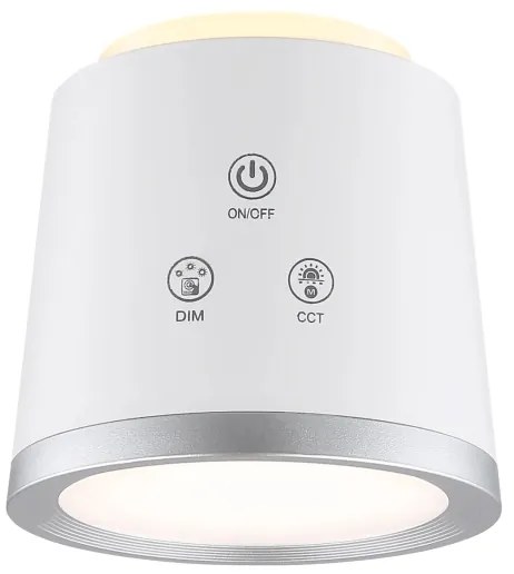 Globo 58454W - LED Stmívatelná dotyková stolní lampa MEEYA LED/6W/3,7V bílá