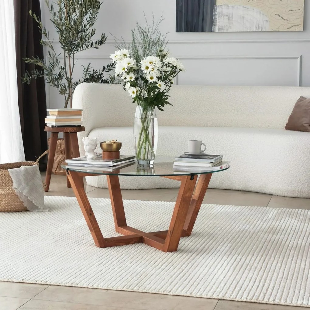 Konferenční stolek Lotus Wooden