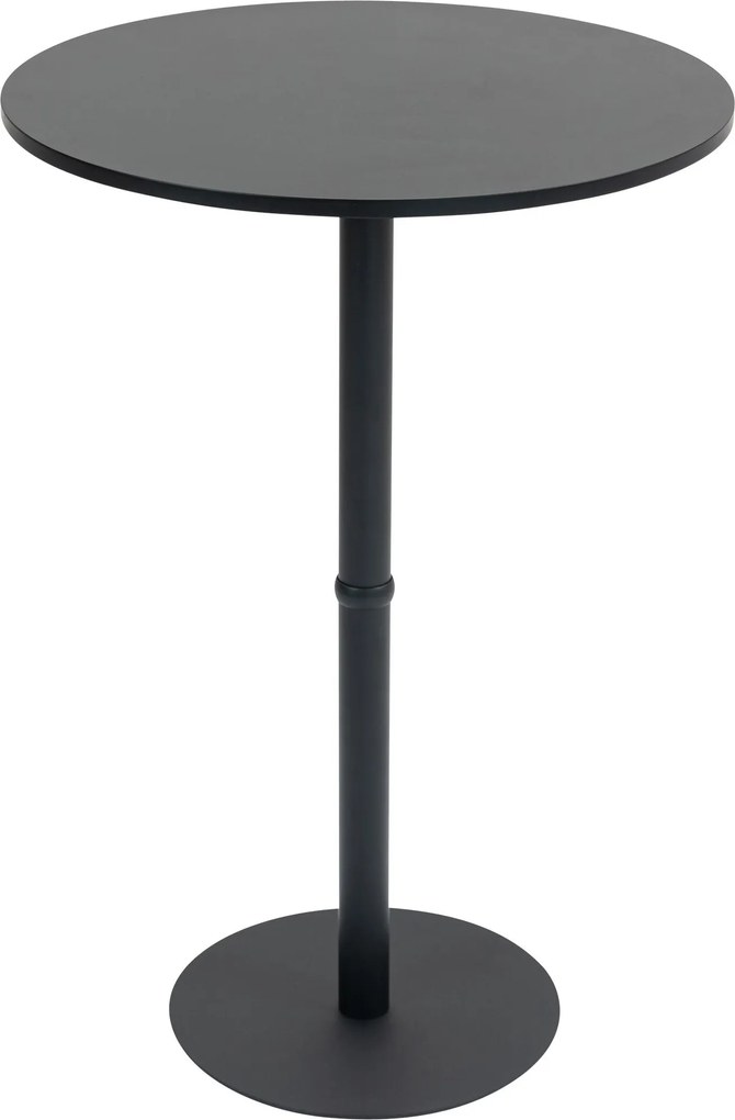 Barový stůl Hereford 75 cm - černá/černá