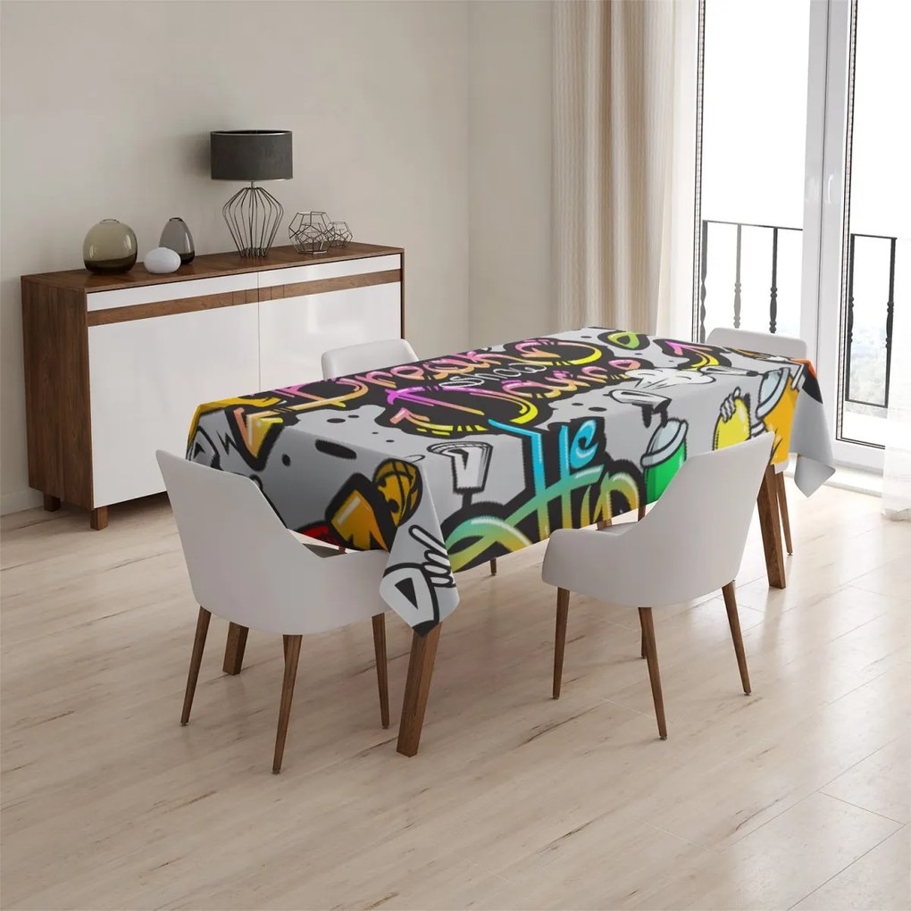 Sablio Ubrus Graffiti - 145x240 cm