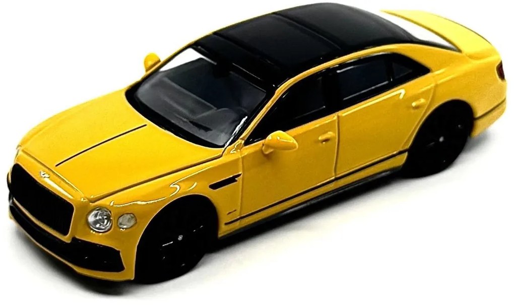 Mini gt bentley flying spur monaco yellow - 1:64