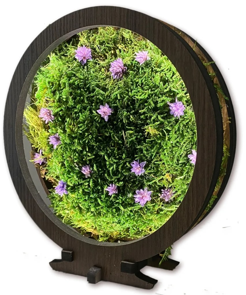 Li-Go "Slaměnky v mechu" lampa 20x22 cm