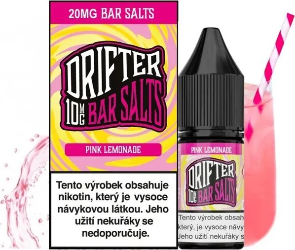 Liquid Drifter Bar Salts Pink Lemonade 10ml (20mg)