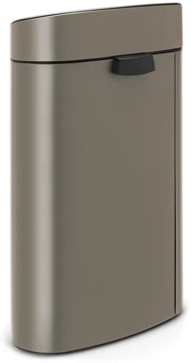 Brabantia Koš Touch Bin NEW 40L platinová