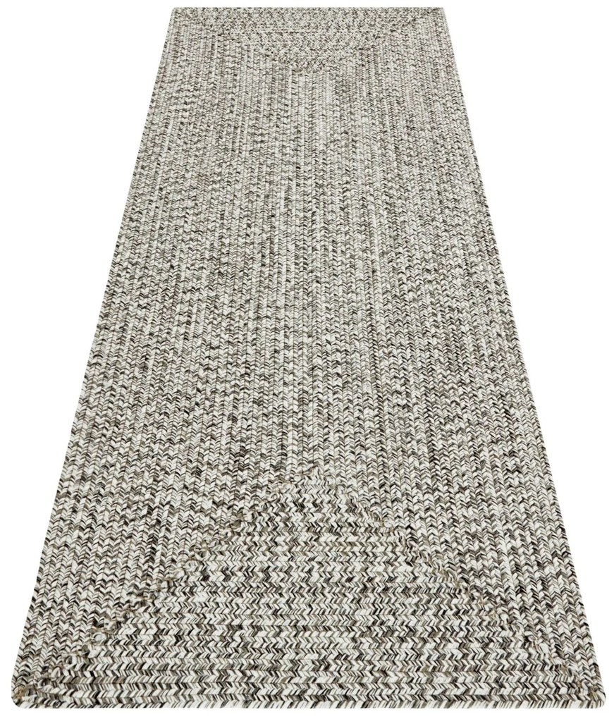 Hanse Home, Kusový koberec Braided 105552 Melange – na ven i na doma, 200x290, béžová, chodba / předsíň