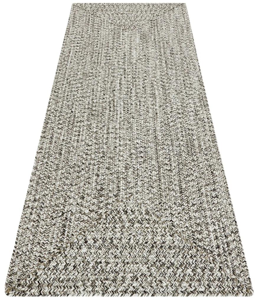 NORTHRUGS - Hanse Home koberce Kusový koberec Braided 105552 Melange – na ven i na doma - 80x150 cm