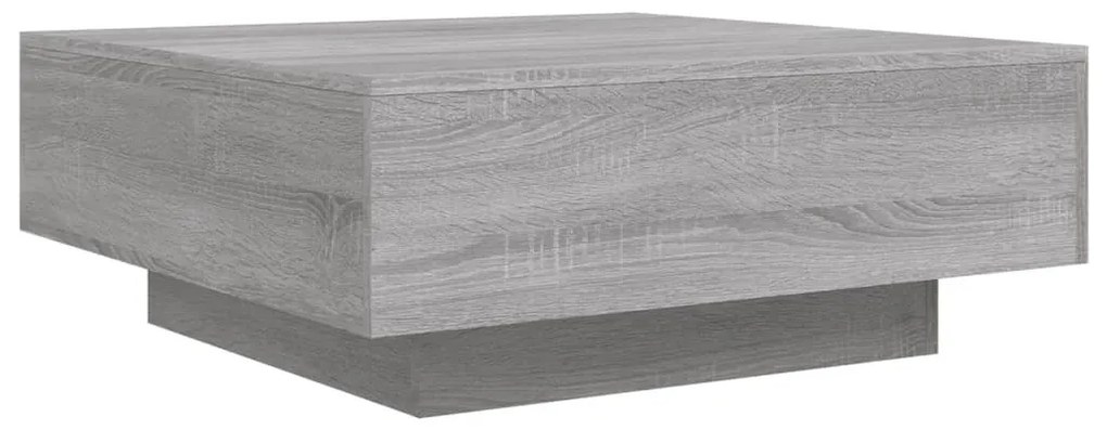 Konferenční stolek šedý sonoma 80 x 80 x 31 cm kompozitní dřevo - Default Title