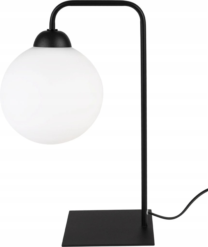 Stolní Lampa Kula Černá Led 15 cm