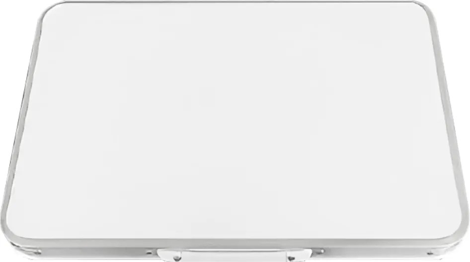 Kondela Skládací kempingový stůl, 60 cm, hliník/MDF, KEPI TYP 2