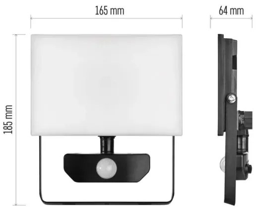 LED Reflektor se senzorem TAMBO LED/30W/230V 4000K IP54