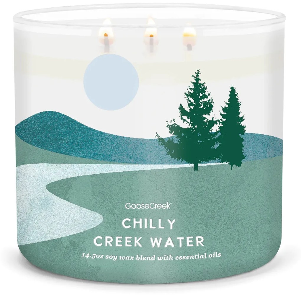 Goose Creek Candle svíčka Chilly Creek Water, 411 g