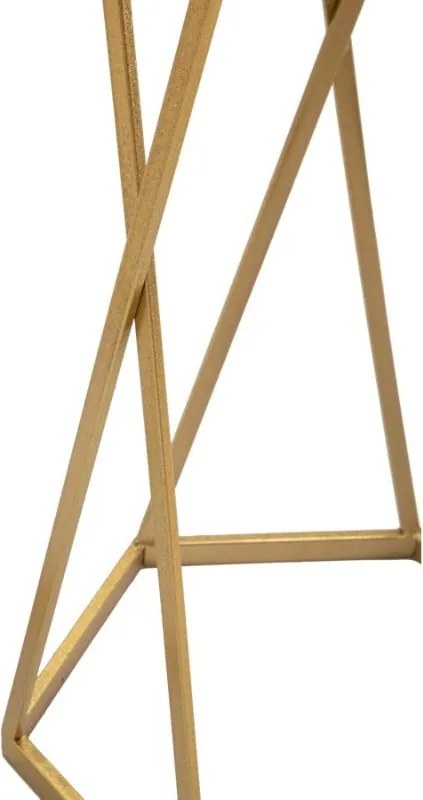Sada odkládacích stolků Habeeba 50 cm zlatá