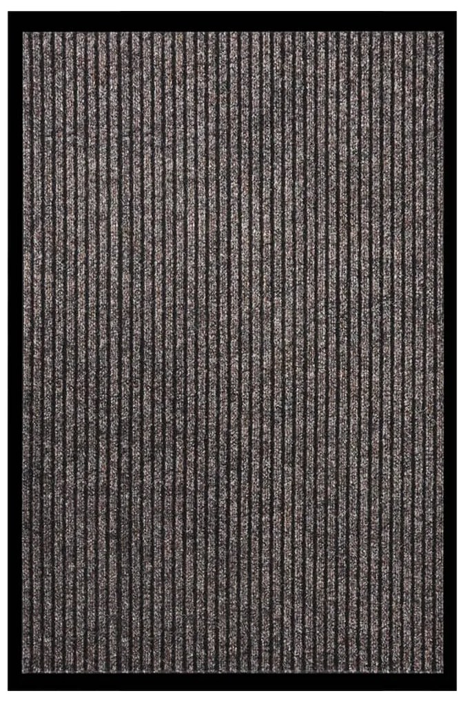 Rohožka pruhovaná béžová 80 x 120 cm 331603