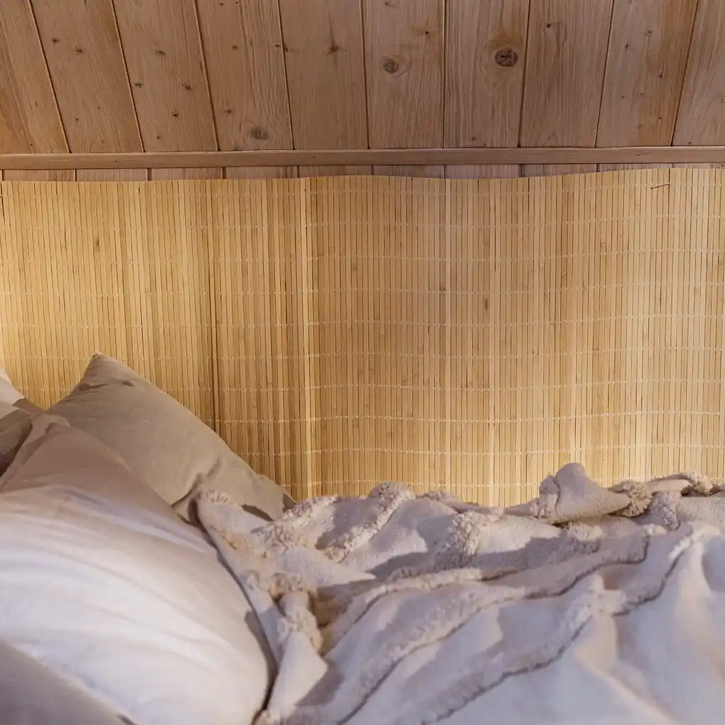 Vingo Bambusová rohož za postel přírodní Šířka rohože: 80 cm, Délka rohože:  300 cm | BIANO