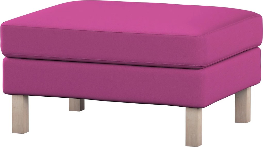 Potah na podnožku IKEA Karlstad barva růžová látka pletený vzor