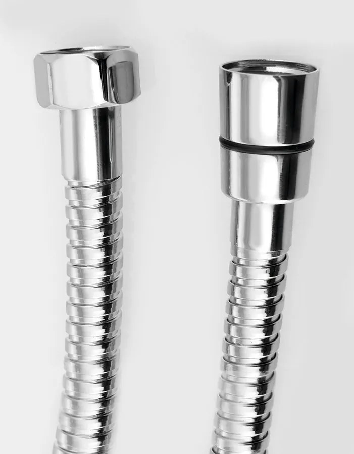 Sapho, POWERFLEX Flexibilní nerezová hadice s dvojitým zámkem, 200 cm, FLEX200