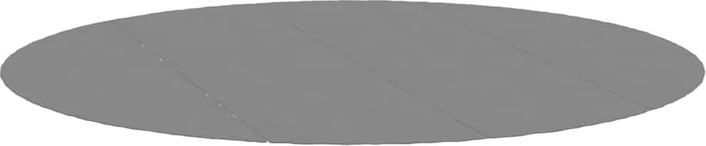vidaXL Podložka pod bazén světle šedá Ø428 cm polyesterová geotextilie