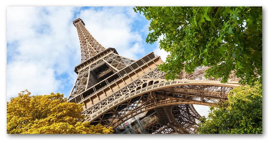Wallmuralia Foto obraz akrylový do obýváku Eiffelova věž Paříž 140x70 cm