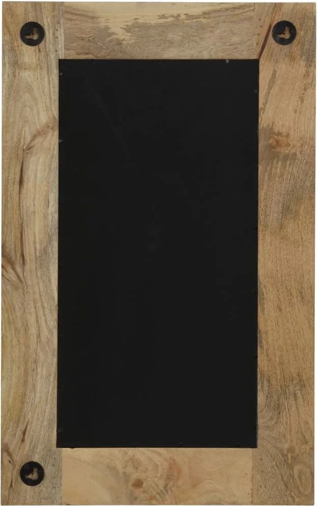 Zrcadlo z masivního mangovníkového dřeva 50 x 80 cm 246302