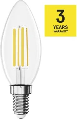 Emos lighting LED žárovka Filament svíčka / E14 / 5,9 W (60 W) / 806 lm / teplá bílá 1525731250