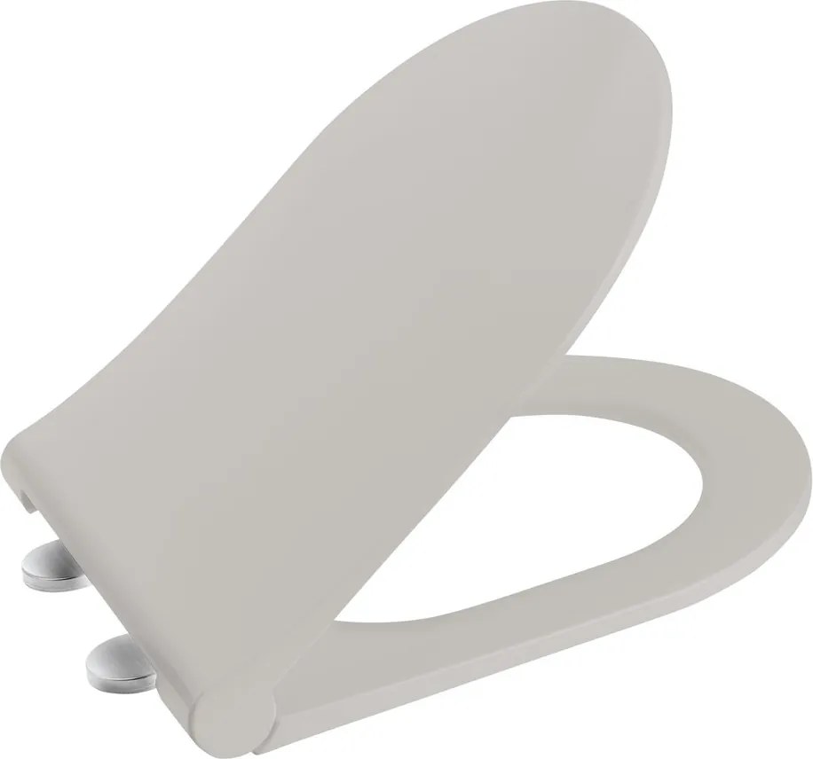 Sapho Sapho, AVVA Slim WC sedátko s pomalým zavíráním, latte matná, 100787-114