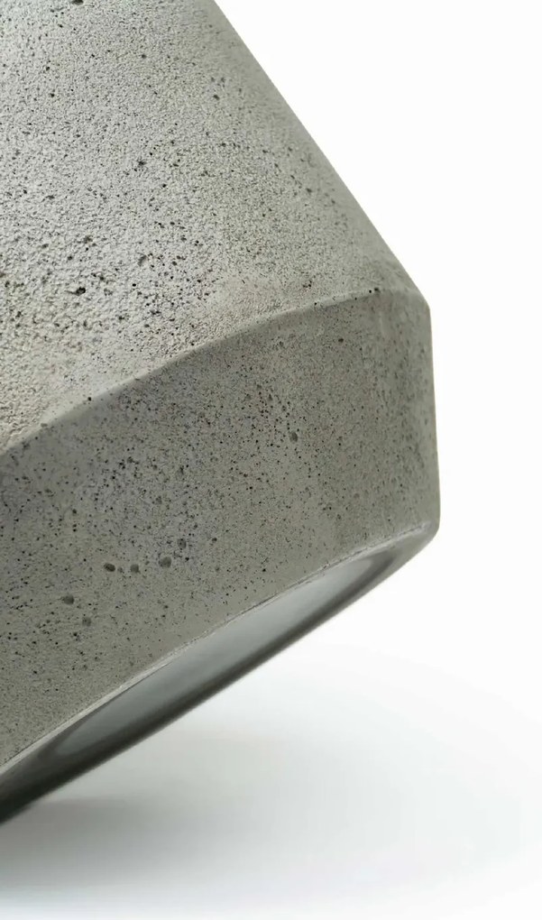Designový květináč NEXORA, sklolaminát, 41x38 cm, šedý