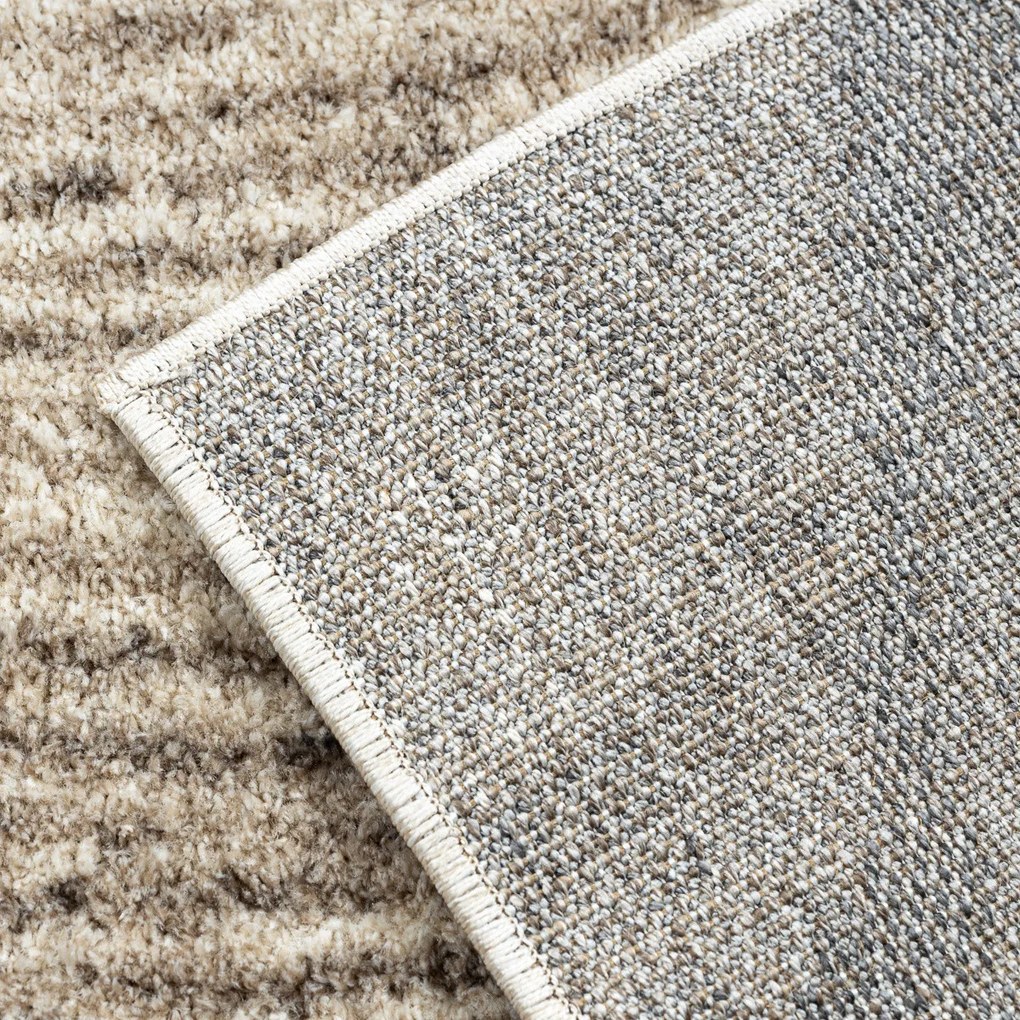 Dywany Łuszczów, Kusový koberec Fusion 9612 cream/beige, 160x220, béžová, kancelář