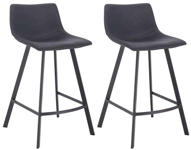 Barová židle 2 x  Hawaj CL-845-1 | černá