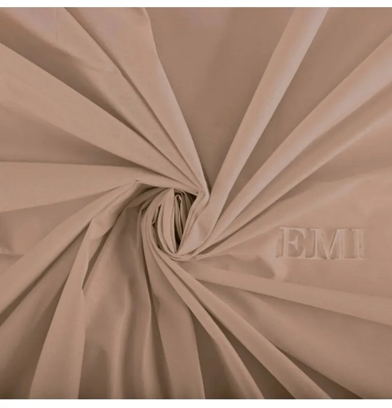 Plachta ložní cappuccino EMI, Pevná plachta 140 × 220