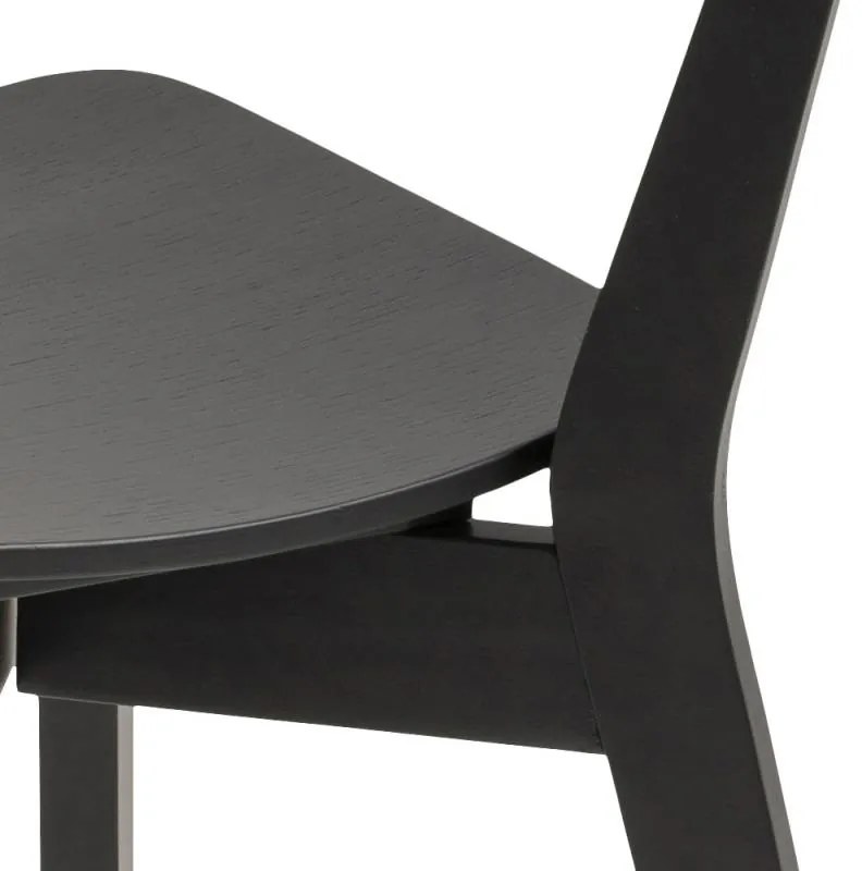 Designová jídelna židle Nieves černá