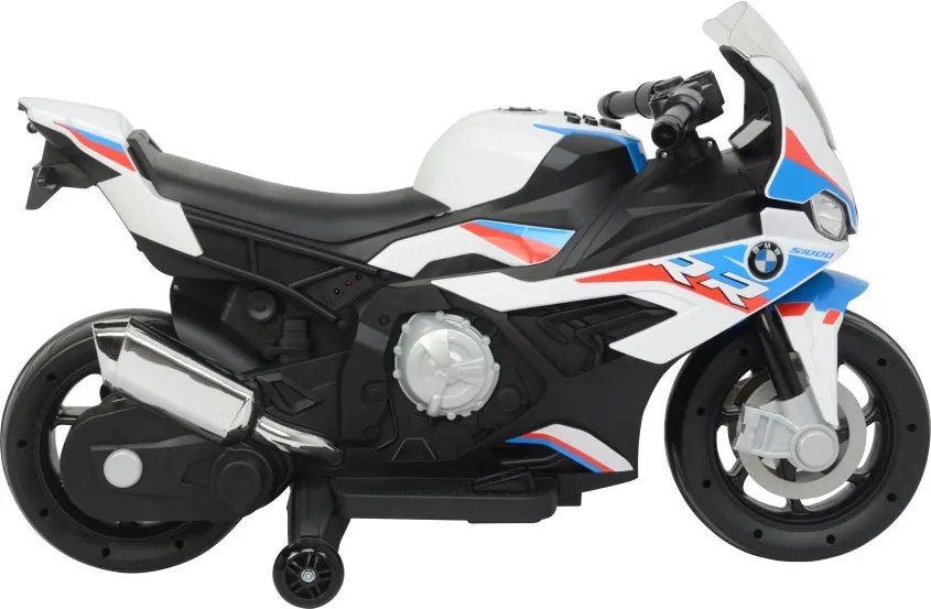 LEAN CARS Elektrická motorka na baterii BMW S1000RR 2156 bílá